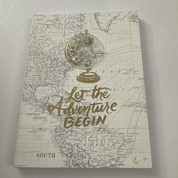 Other | New Let The Adventure Begin Travel Globe Journal Book B19 ...